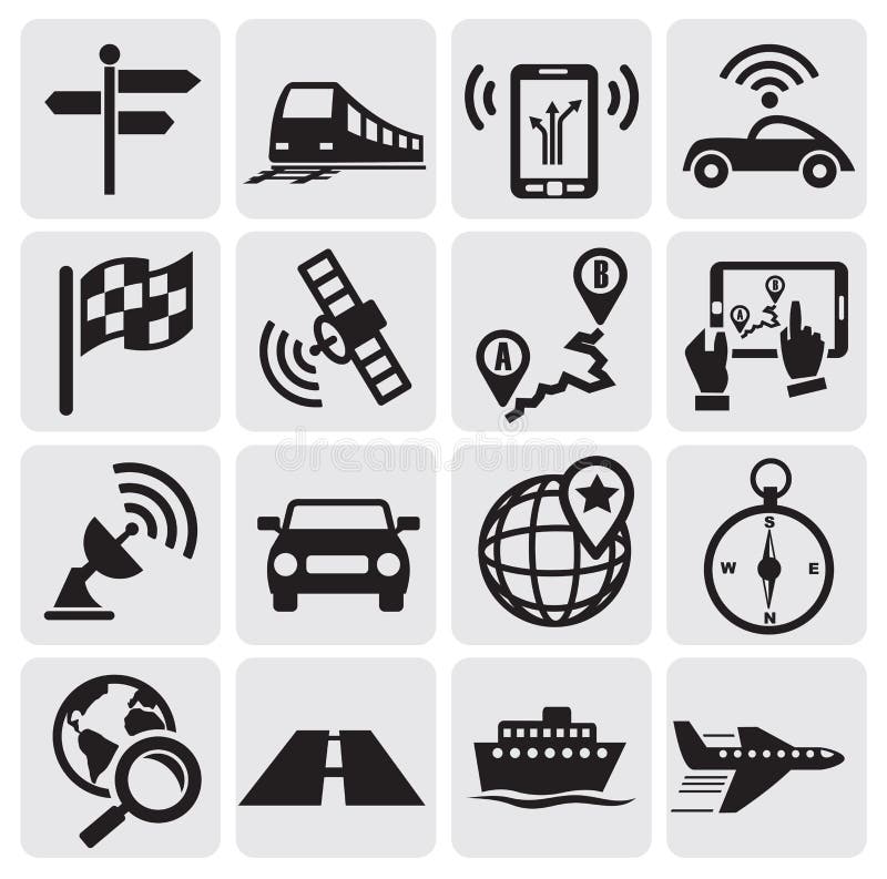 Telecom & Transportation Stock Vector - Illustration of headset, globe ...