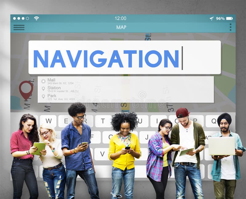 Travel Search Engine and Website for Holidays. Man Using Tablet To Look ...