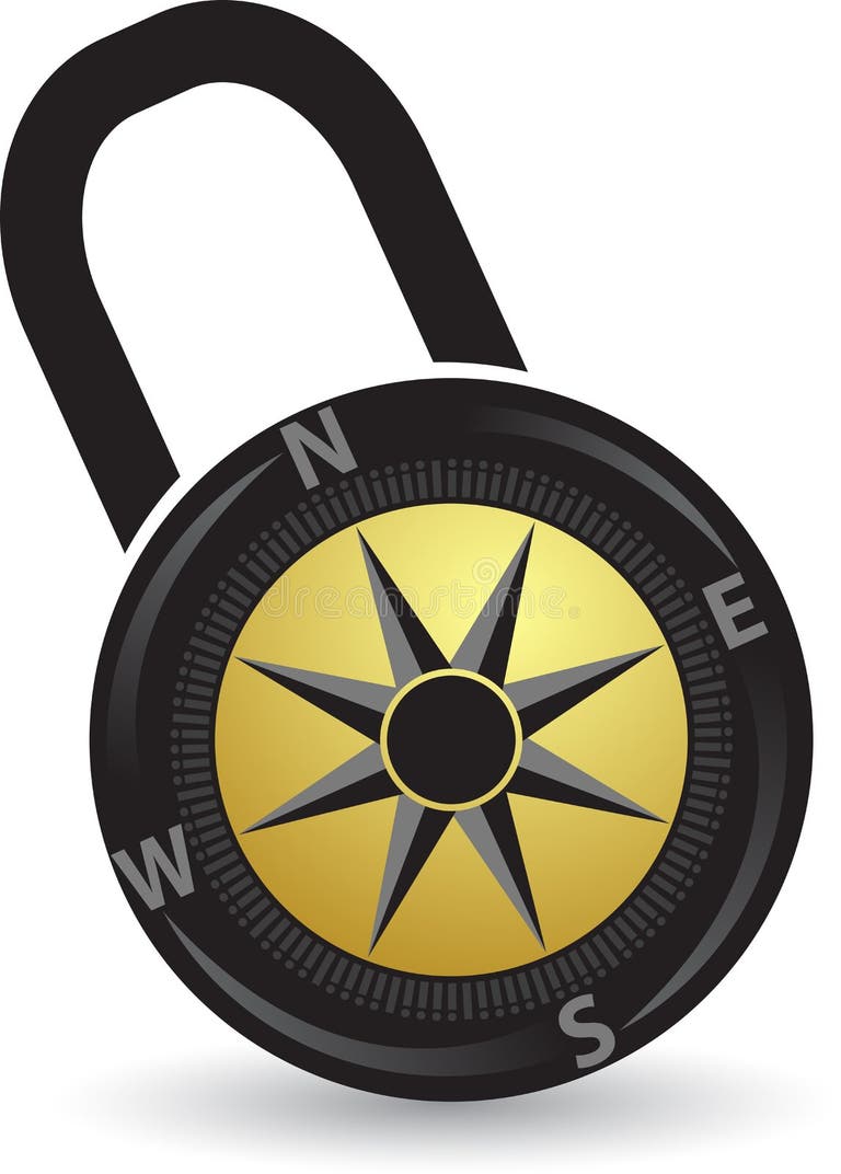Compass Lock Stock Illustrations – 1,951 Compass Lock Stock ...