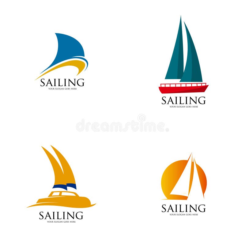 Navigation Logo Vector Art Calibre De Logo Illustration de Vecteur ...