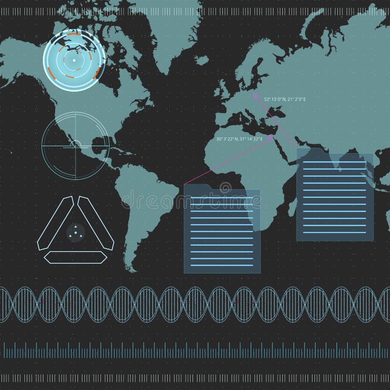 Navigation map icon stock vector. Illustration of shape - 42274019