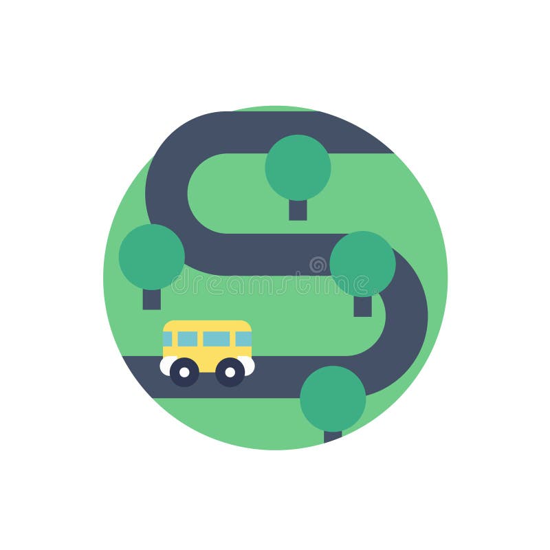 Navigation Maps Icon Vector Graphic Download Template Modern Stock ...