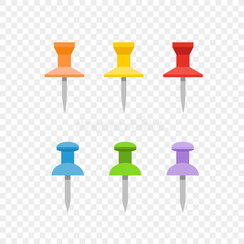 Navigation pins and flags stock vector. Illustration of transparent ...