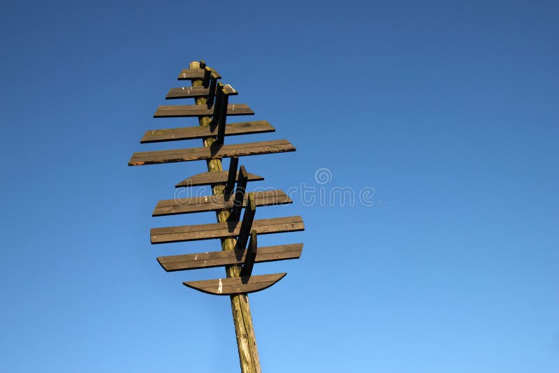 Navigation sign stock photo. Image of sign, blue, sweden - 21567286