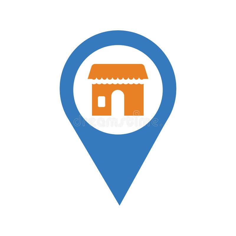 Navigation, Store Location Icon. Simple Vector Design Stock Vector ...