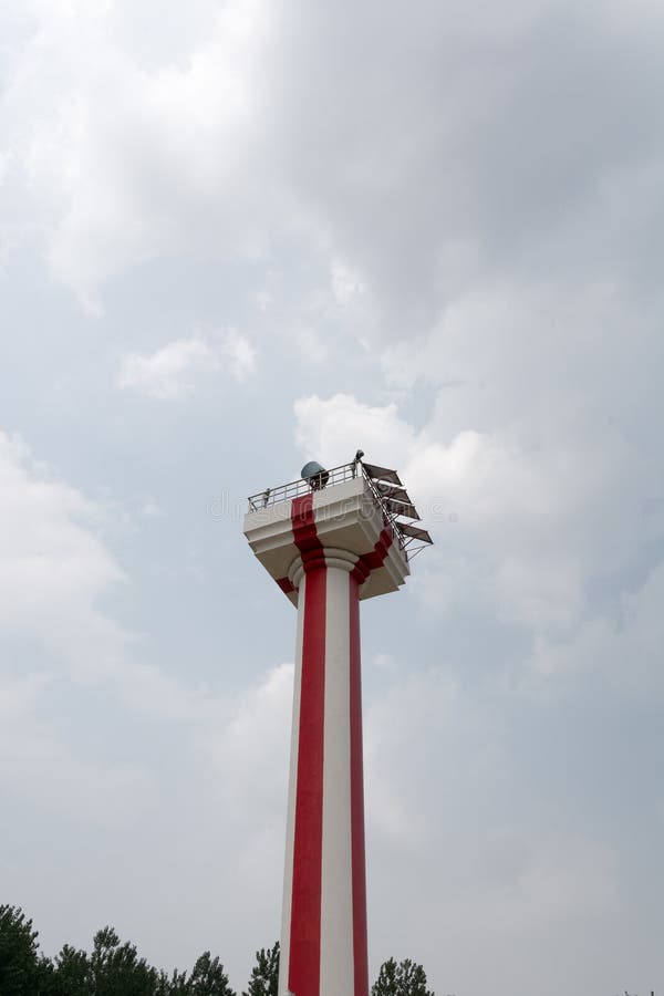Navigation tower stock photo. Image of construction, shipping - 97699676