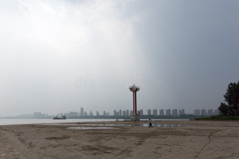 Navigation tower stock image. Image of tower, construction - 97699721