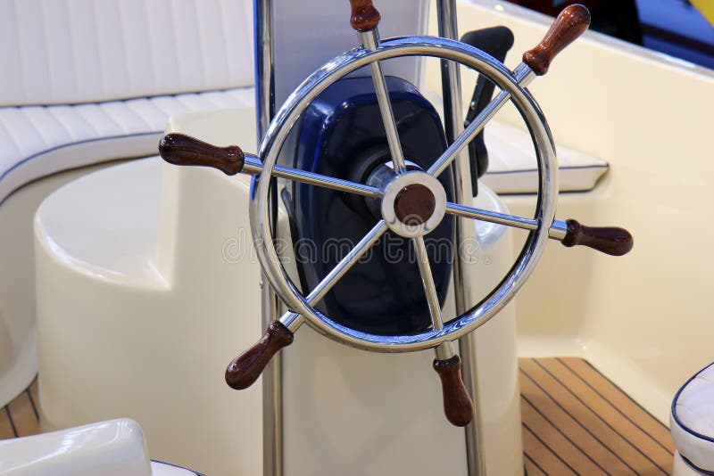 Navigation wheel stock photo. Image of rudder, interior - 30793438
