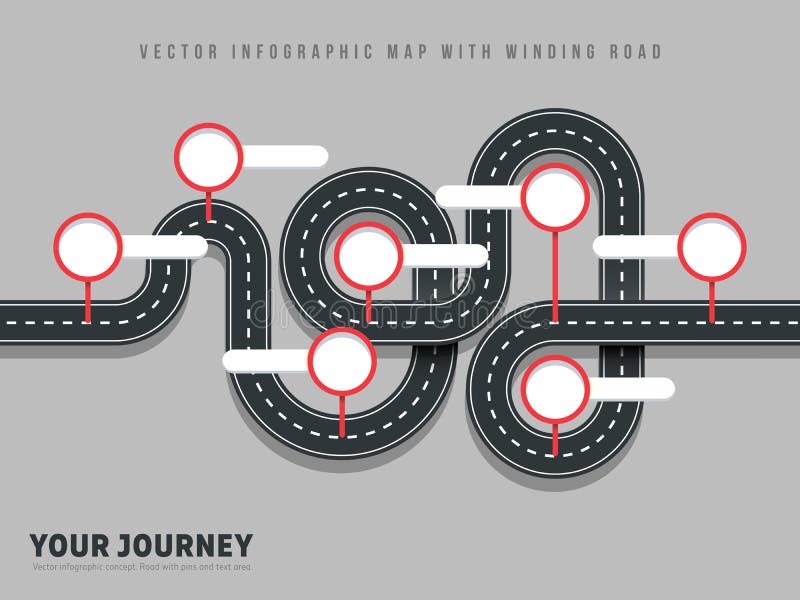 Winding Path Map Stock Illustrations – 2,529 Winding Path Map Stock ...