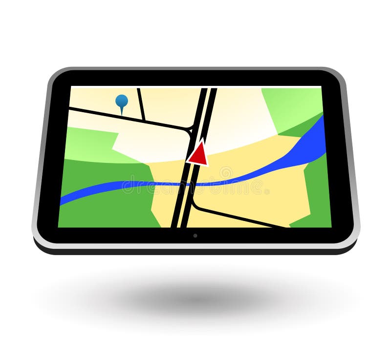 Navigator 1 (black, Horizontal) Stock Vector - Illustration of player ...