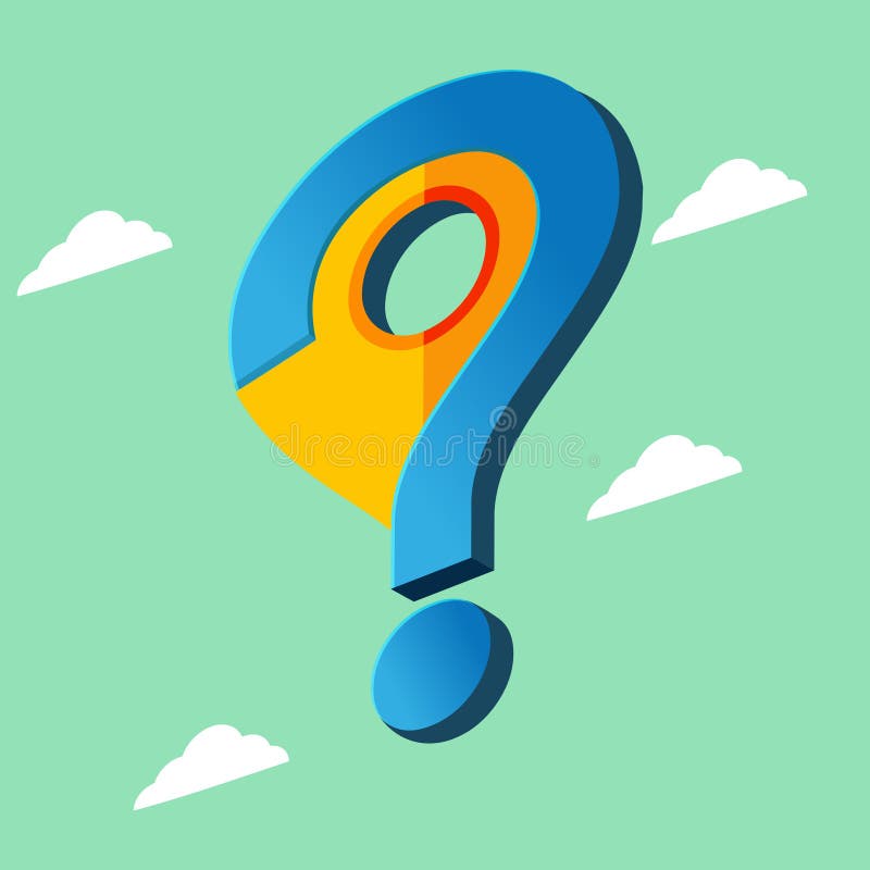 Navigator Checkin Question Symbol Sky Vector Stock Vector ...