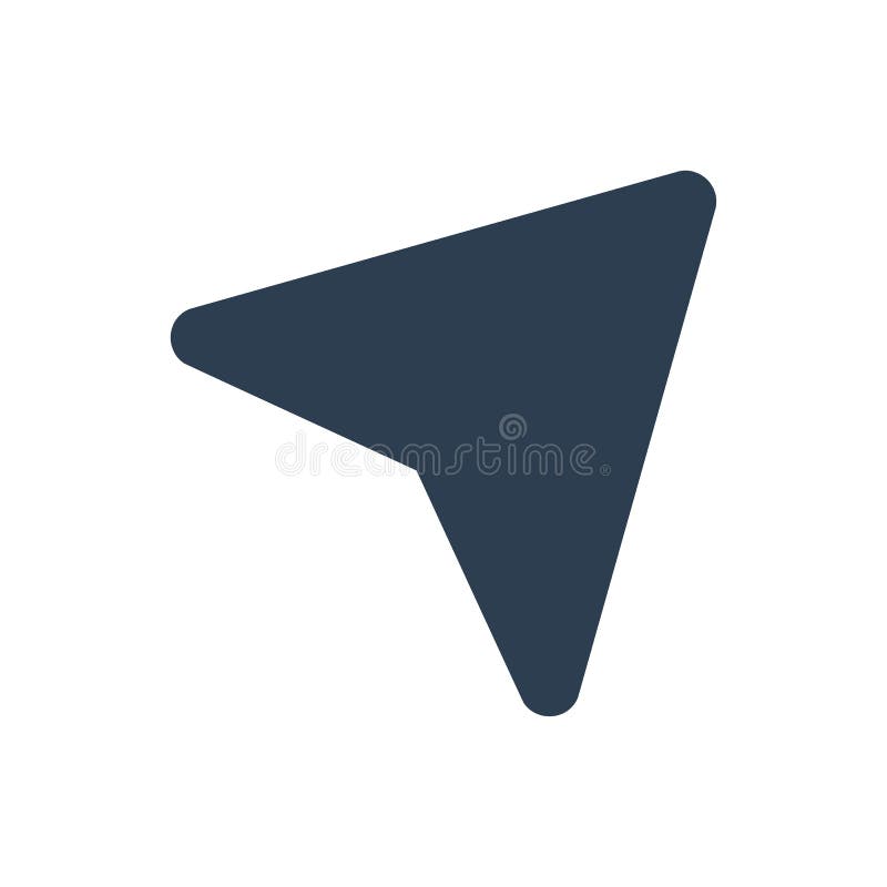 Navigator Vector Icon stock vector. Illustration of symbol - 128918194