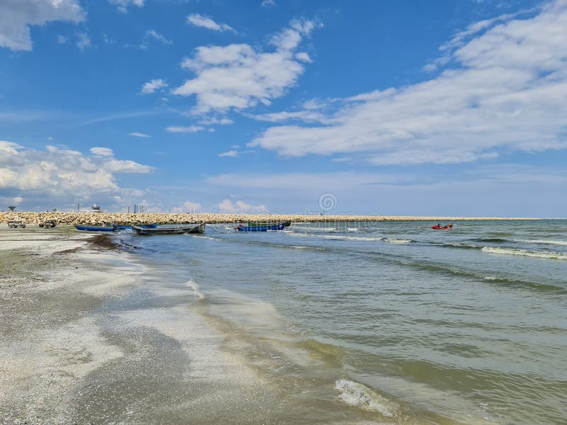 Navodari Beach, Constanta Romania Editorial Photo - Image of cape ...