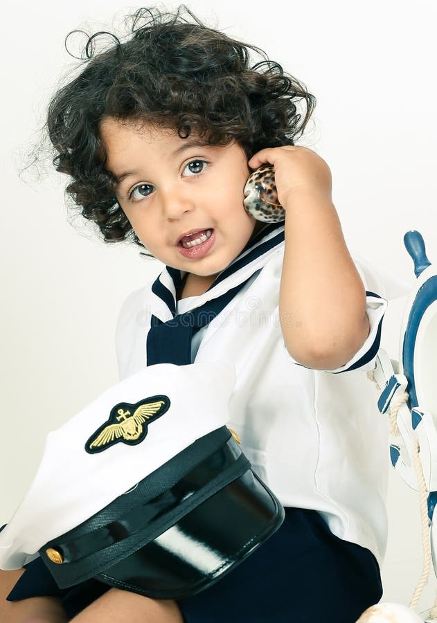 Navy baby stock image. Image of hair, baby, hygiene, comfortable - 57246297