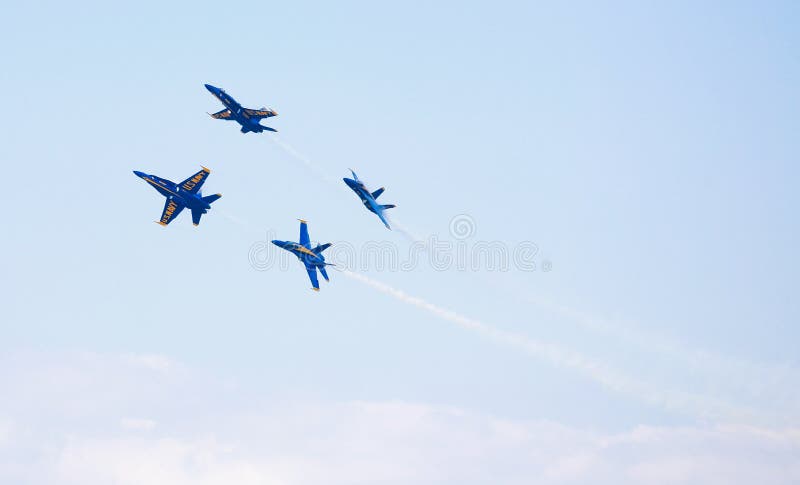 Blue Angel Fighter Jet editorial stock image. Image of aviation - 23193534
