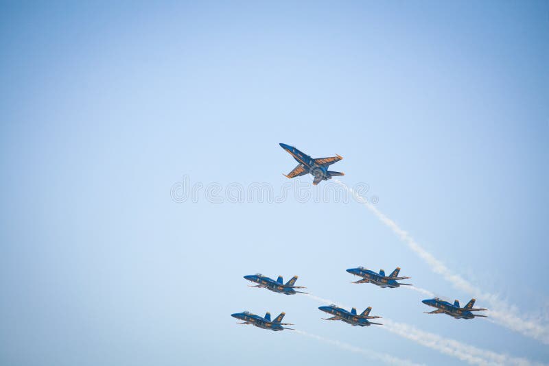 Blue Angel Fighter Jet editorial stock image. Image of aviation - 23193534