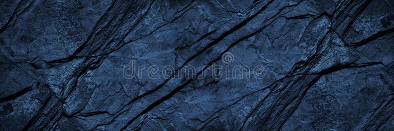 Navy Blue Background. Toned Mountain Surface. Basalt Granite. Close-up ...