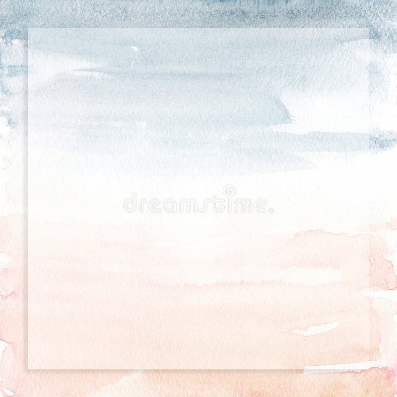 Navy Blue Beige Background Watercolor Texture Place for Text Stock ...