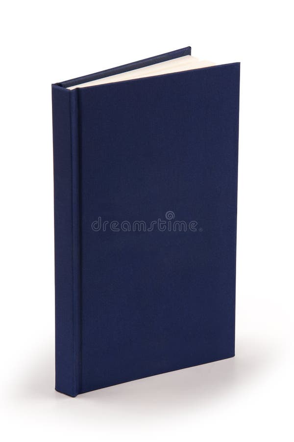 Navy Blue Book - Clipping Path Stock Photo - Image of heritage ...