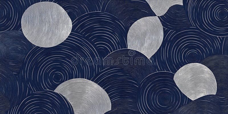 Navy Blue Celestial Pattern Repeating Texture for Design Projects Stock ...