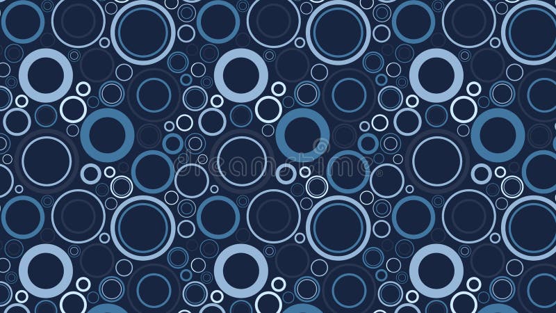 Navy Blue Circle Background Pattern Vector Graphic Stock Vector ...