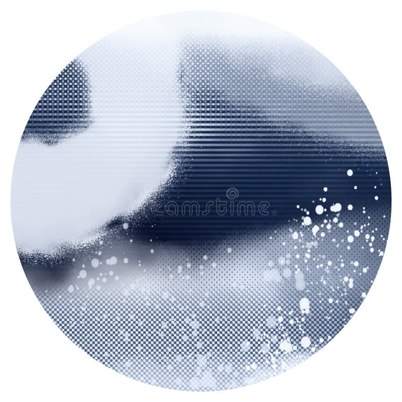 Navy Blue Circle,round Shape, Art Abstract Background, Isolated Web ...