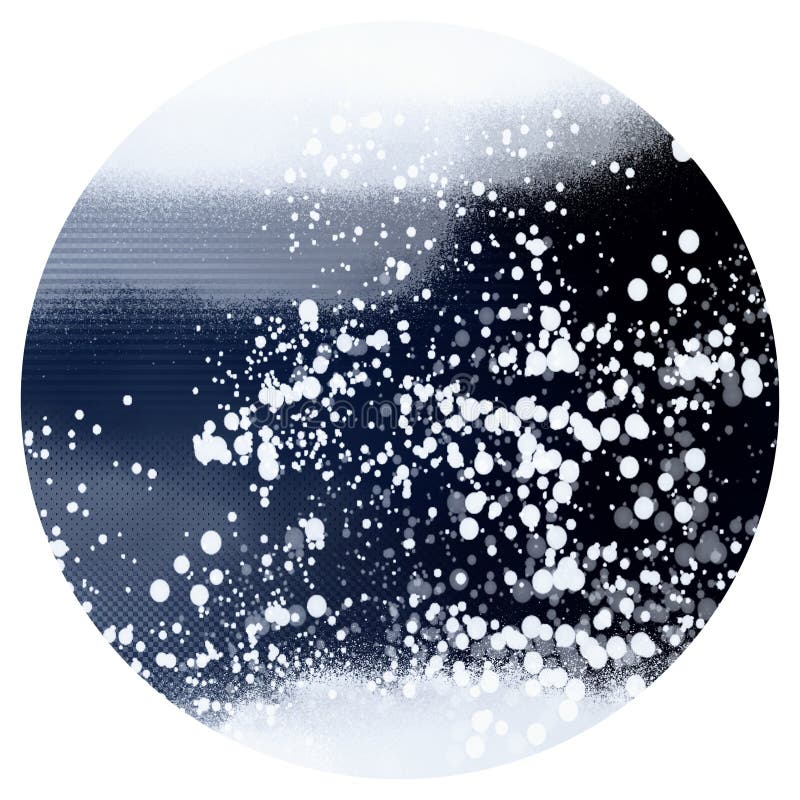 Navy Blue Circle,round Shape, Art Abstract Background, Isolated Web ...