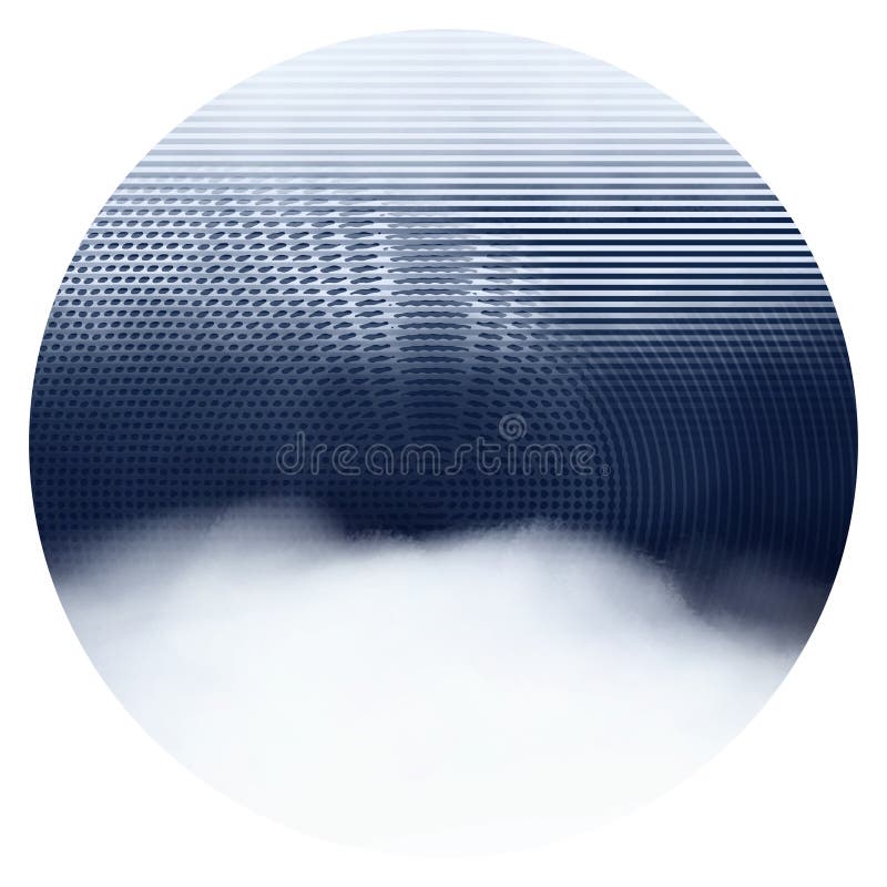 Navy Blue Circle,round Shape, Art Abstract Background, Isolated Web ...