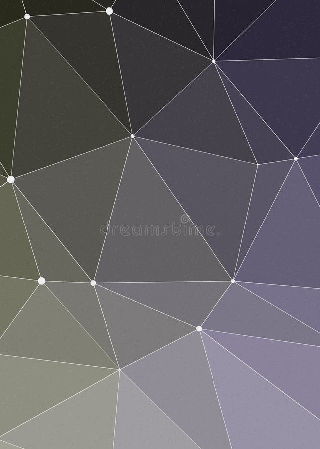 Navy Blue Color Abstract Color Low-Polygones Generative Art Background ...