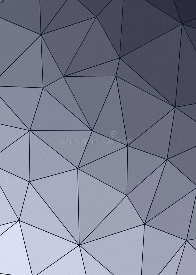 Navy Blue Color Abstract Color Low-Polygones Generative Art Background ...