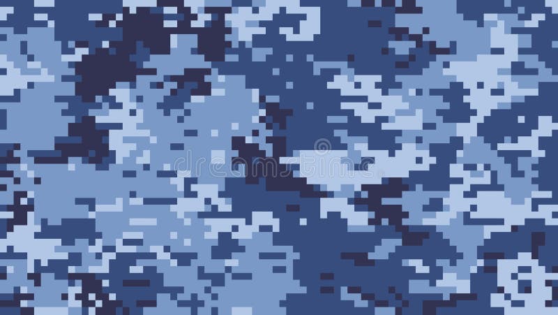 Blue Digital Camouflage Texture Pattern Stock Illustrations – 2,744 ...