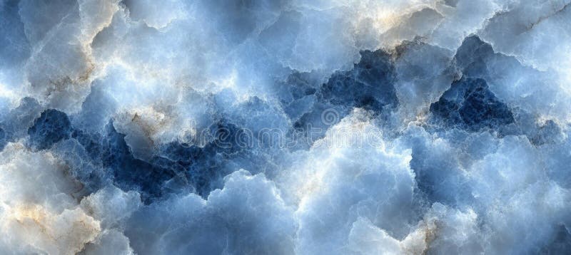 Navy Blue Elegant Marble Background, Abstract Dark Pattern with Golden ...