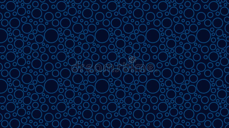 Navy Blue Geometric Circle Pattern Background Stock Illustration ...