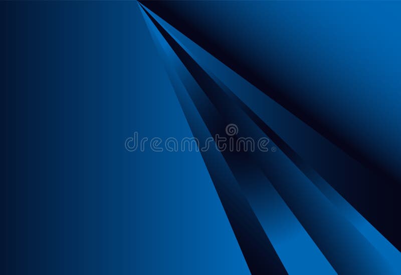 Navy Blue Gradient Geometric Background Material Design Overlap Stock ...