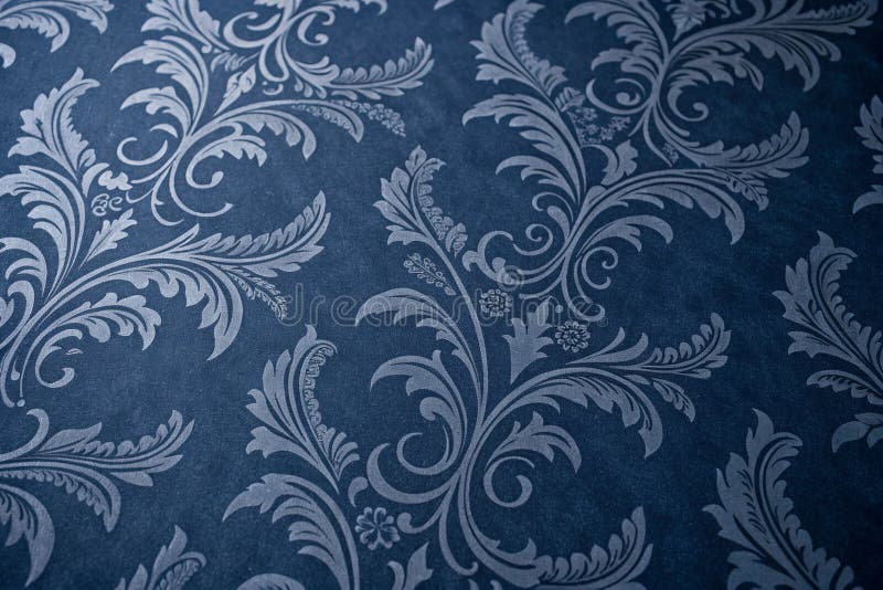 Navy Blue Grunge Decorative Grain Texture Stock Illustration ...