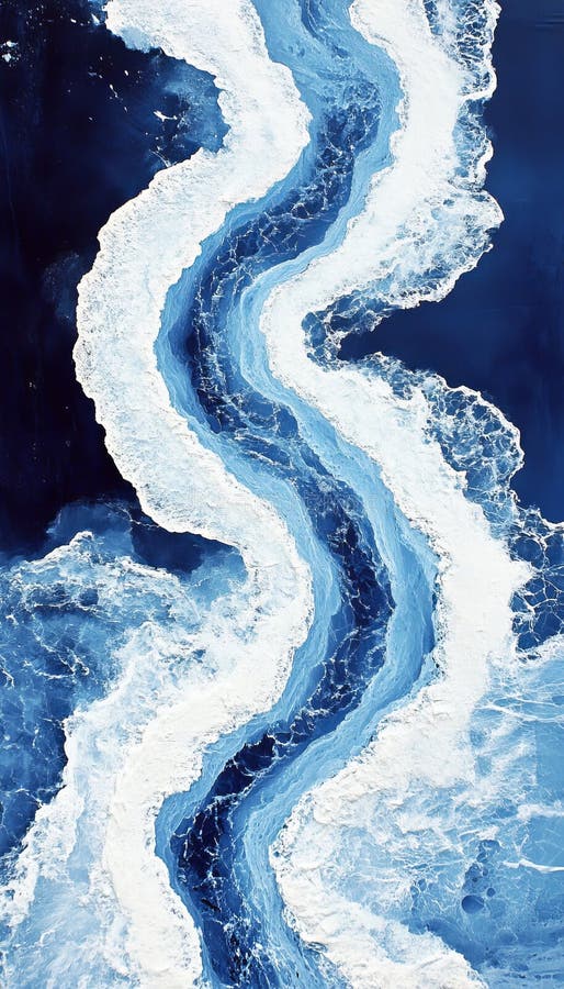 Navy Blue Marble Texture, Abstract Stone Background with White Veins ...