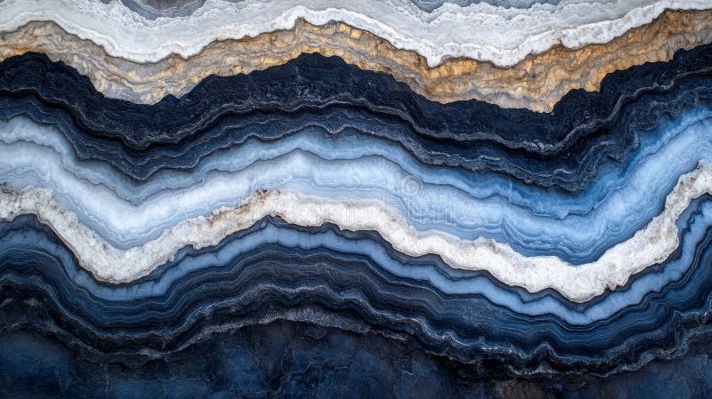 Navy Blue Marble Texture, Luxury Stone Background, Abstract Wavy ...