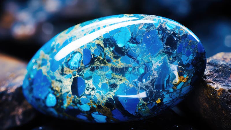 Navy blue opal stock illustration. Illustration of generated - 318001046