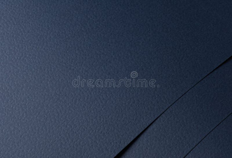 Navy Blue Paper Background with a Matte Texture and Rough Grain. Deep ...