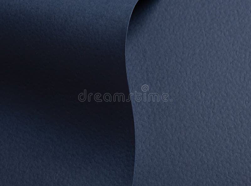 Navy Blue Paper Background with a Matte Texture and Rough Grain. Deep ...