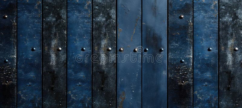Navy Blue Rusty Iron Wall Texture Background Stock Illustration ...