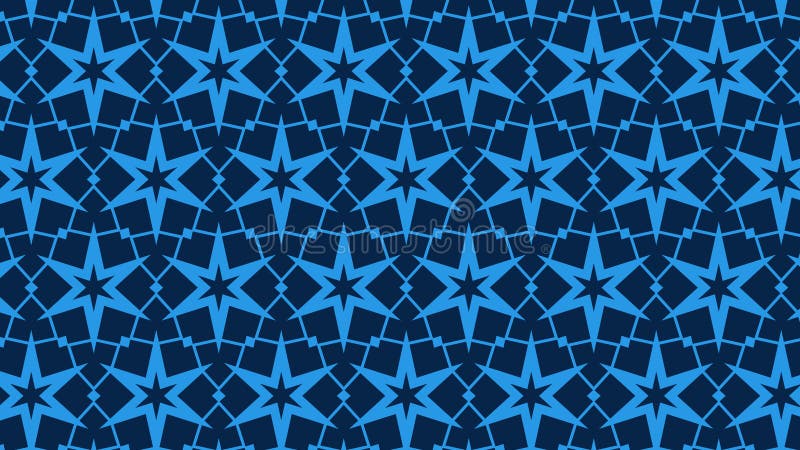 Navy Blue Seamless Star Pattern Vector Illustration Stock Vector ...