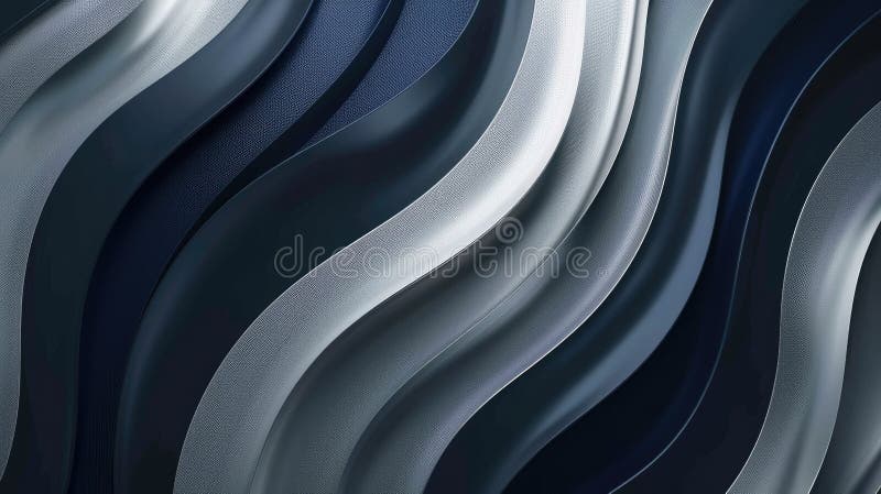 Navy Blue and Silver Abstract Pattern with Simple Lines, Clean and ...