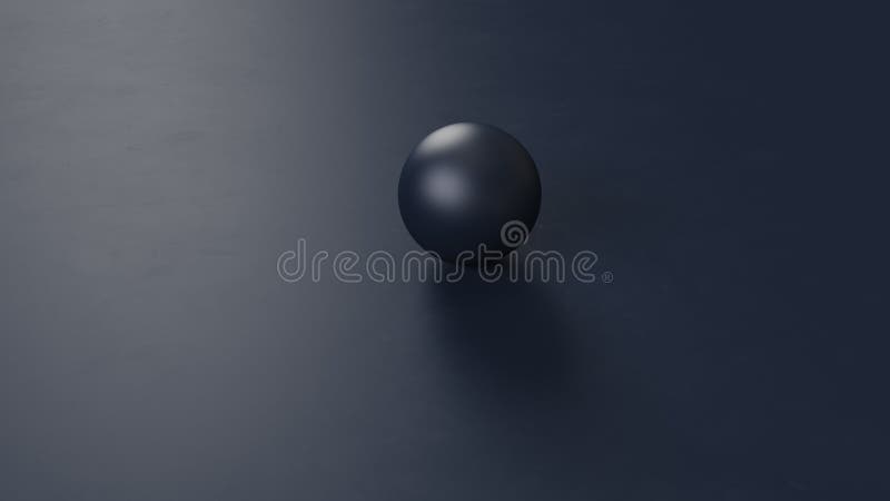 Navy Blue Sphere Block stock illustration. Illustration of modern ...