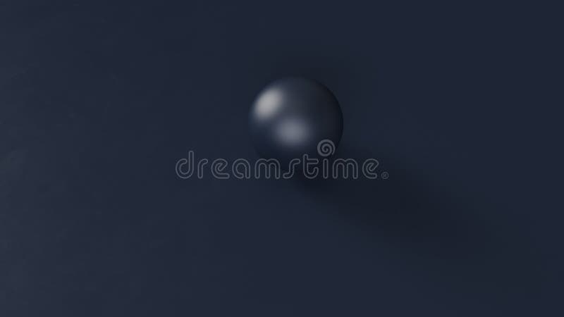 Navy Blue Sphere Block stock illustration. Illustration of clean ...