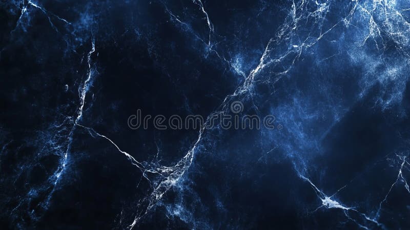 Navy Blue Stone Background with Light Mineral Veins. Stock Photo ...