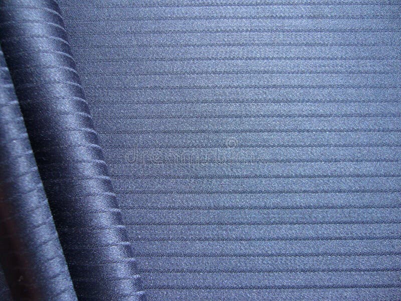 Navy blue striped suiting. stock photo. Image of folds - 206301182