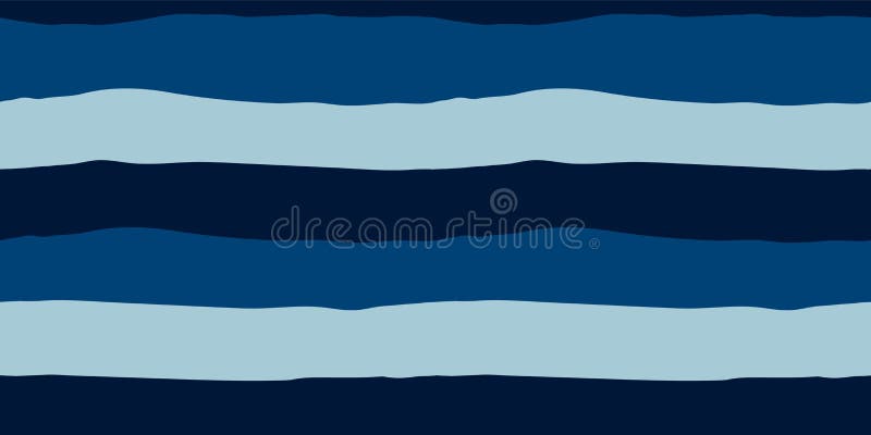 Navy Blue Stripes Background. Nautical Seamless Pattern Stock Vector ...