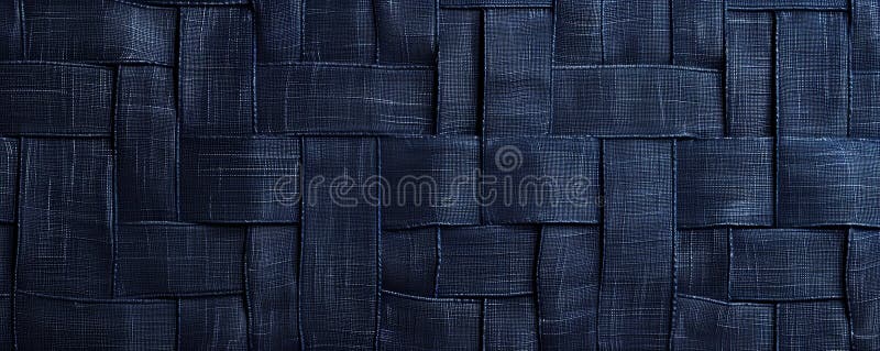 Navy Blue Texture with a Subtle, Basket-weave Pattern, Providing a ...