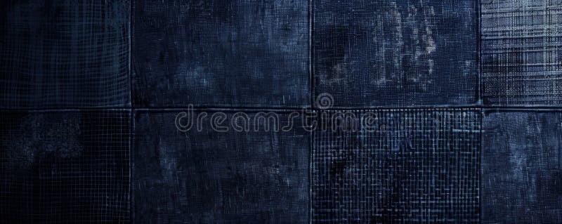 Navy Blue Texture with a Subtle, Grid-like Pattern, Adding a Modern and ...